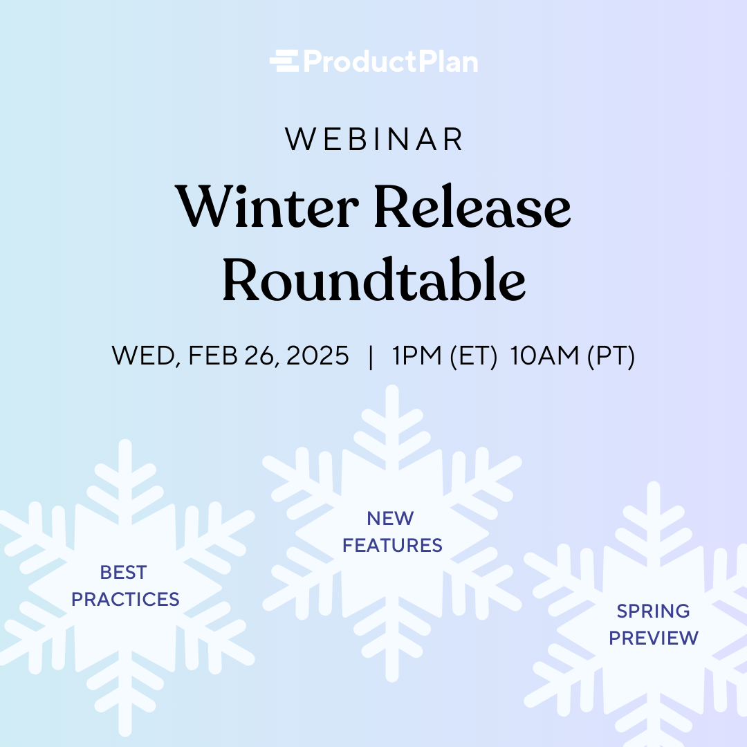 See you at Winter Release Roundtable Webinar